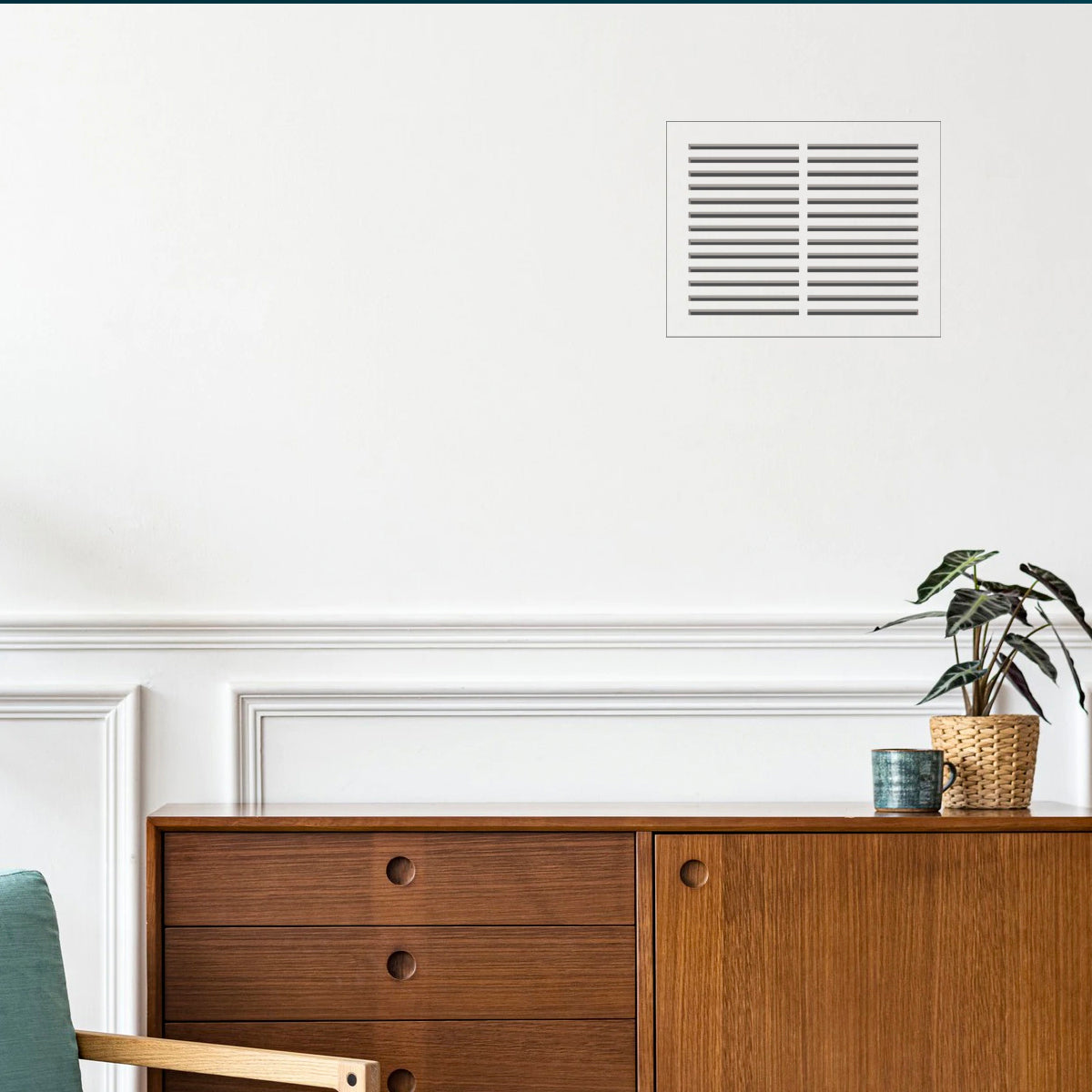 Envisivent Removable Flush Mount Air Return, 14” x 11” (Drywall Openin