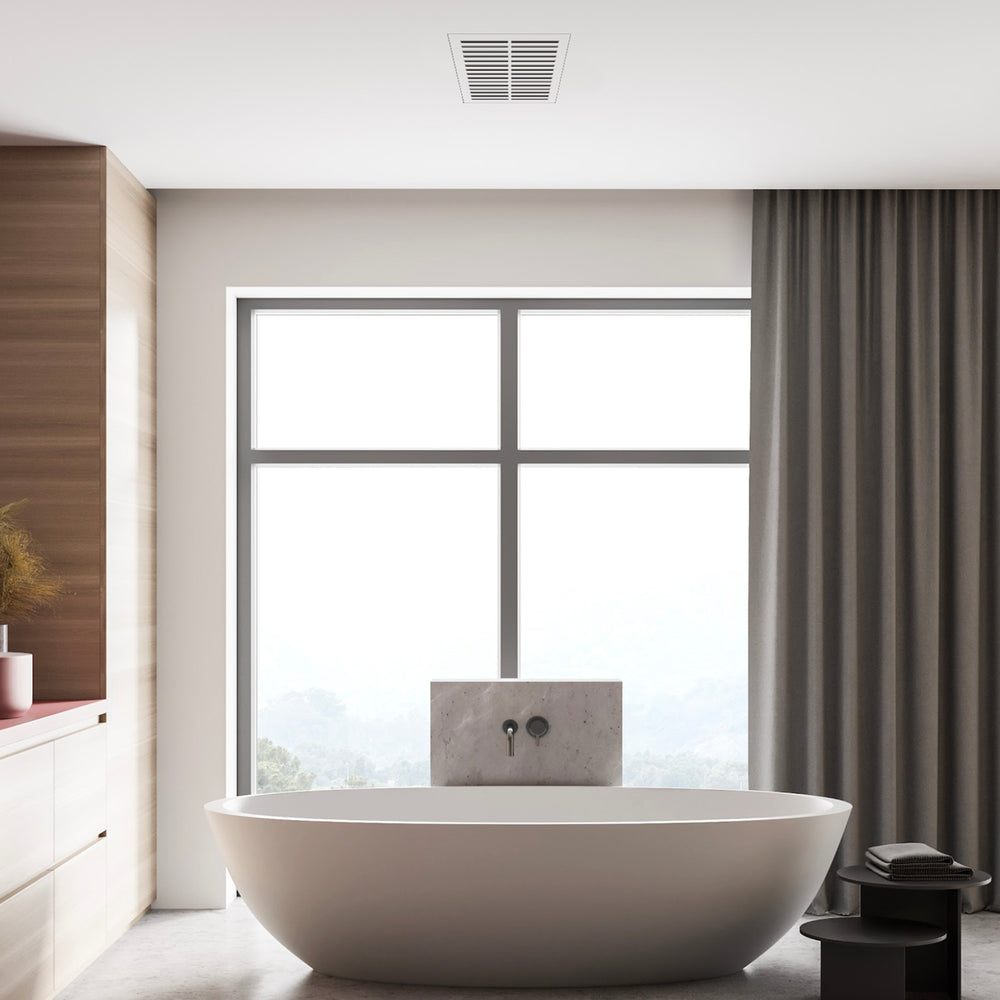 Envisivent Magnetic Bathroom Exhaust Fan Cover, 14” x 14”