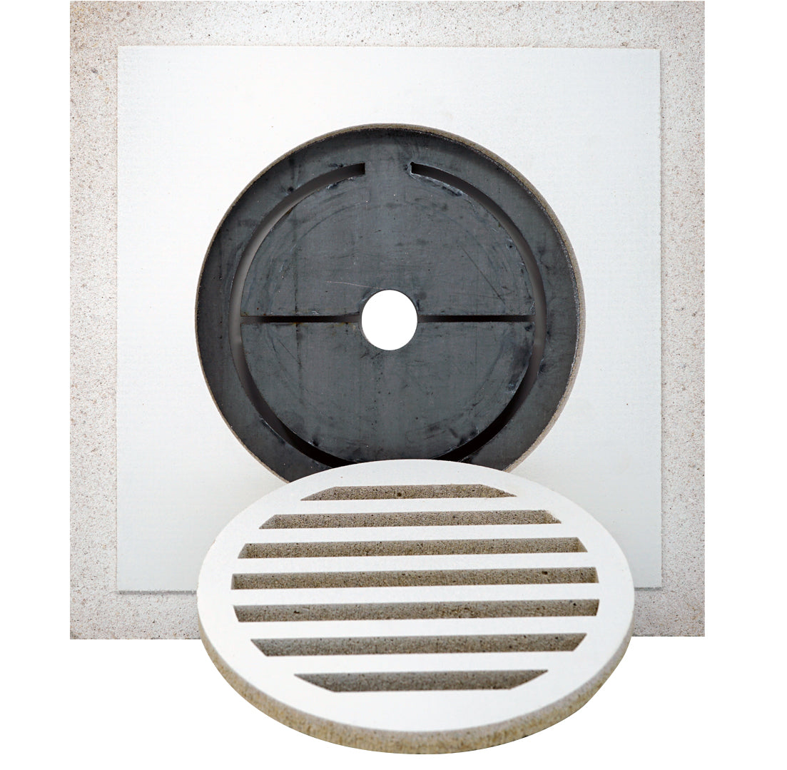 Envisivent Removable Round Air Supply Vent, 5” (Duct Opening)/Requires